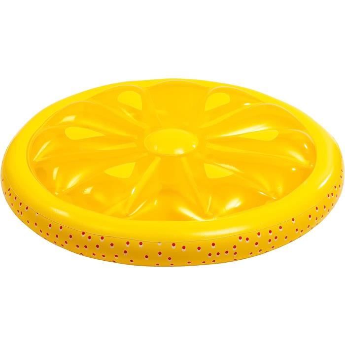 Lemon Water Floating Canapé Piscine Matelas Gonflable Arroseur d'eau ...