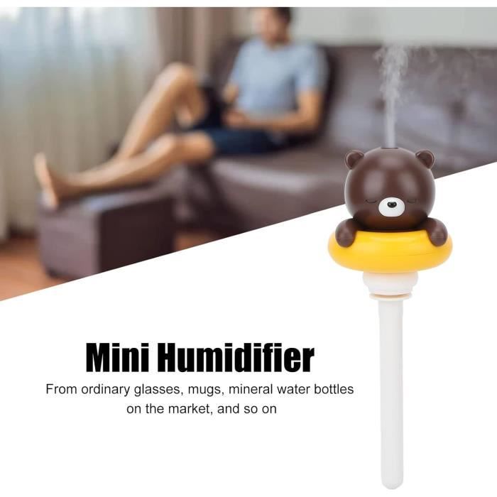 Cartoon Bear Mini Humidificateur, Usb Portable Mini Bouteille D'Eau ...