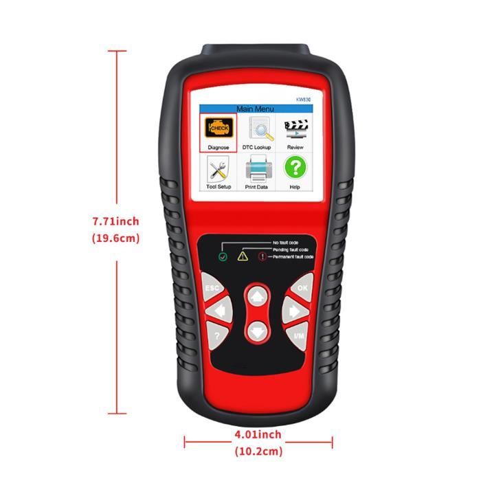 Outil De Test Automatique D'Instrument De Diagnostic De Scanner D ...