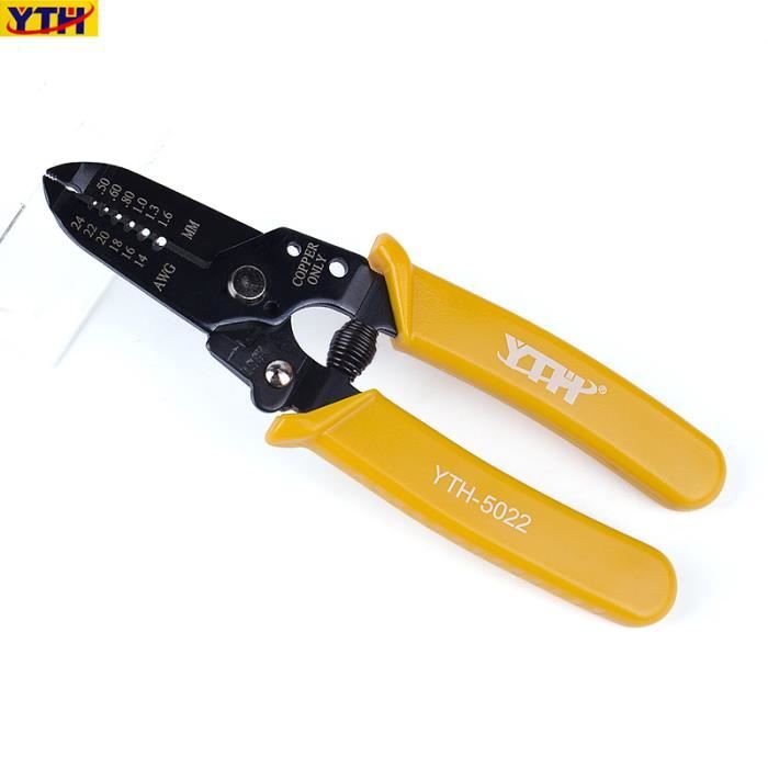 YTH-78-318-Pince à dénuder multifonctionnelle portable, pince à sertir ...