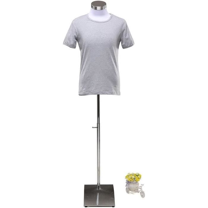 Loywe Mannequin de Couture, Buste pour Homme Blanc, Taille 46-48 ...