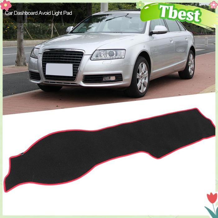 Tbest Tableau de bord de voiture éviter le coussin lumineux Tapis de ...