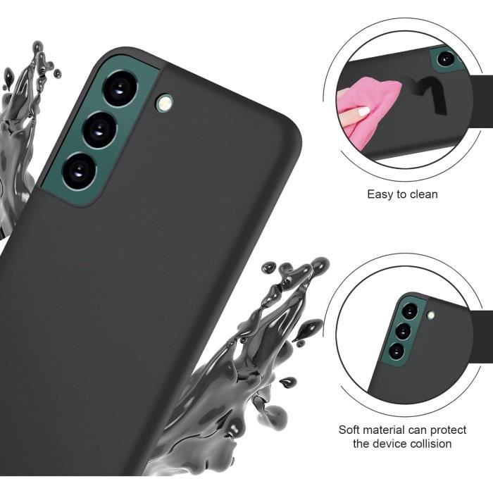 Coque Samsung Galaxy S22 5g 6 1 2 Pièces Verre Trempé Protection