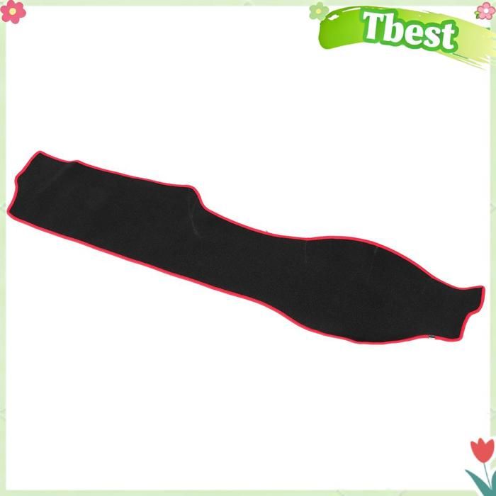 Tbest Tableau de bord de voiture éviter le coussin lumineux Tapis de ...