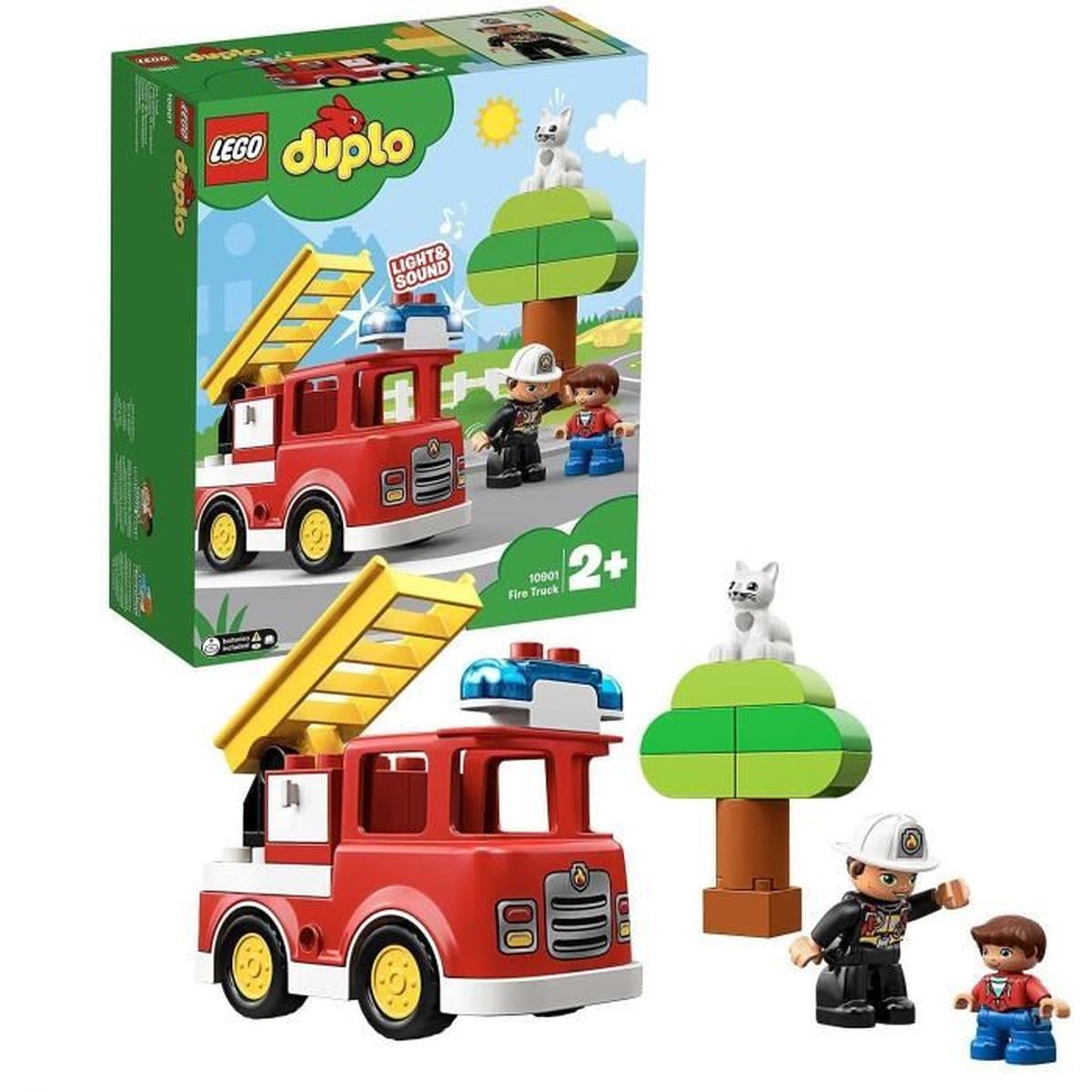 10901 Duplo Town Le Camion De Pompiers Jouet Pour Enfants 2 5 Ans