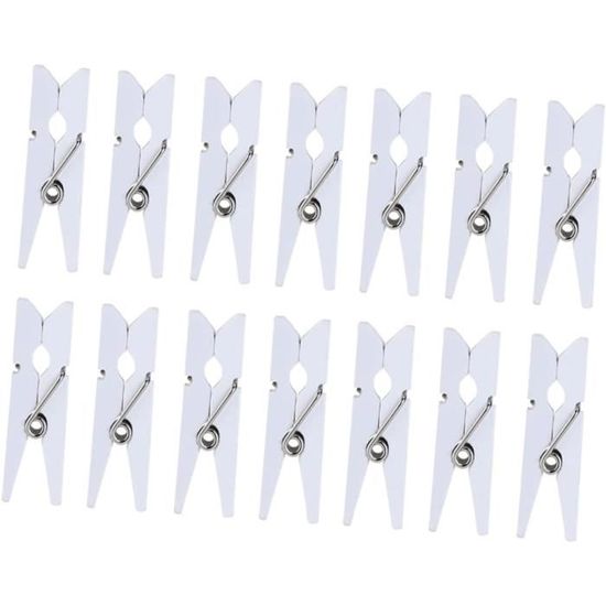 200 Pièces Affichage Mural De Clips Photo Épingles En Bois Pour ...