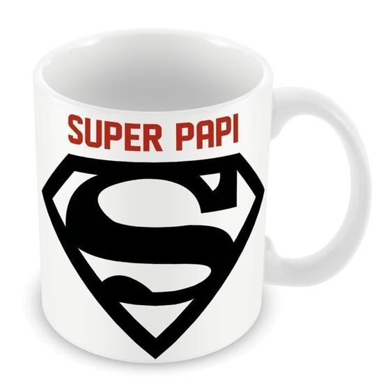 Mug - FABULOUS - Super Papi - Céramique - Rouge - Compatible lave ...