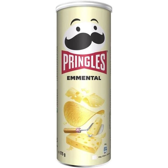 LOT DE 3 - PRINGLES - Chips tuiles Emmental - boîte de 175 g ...