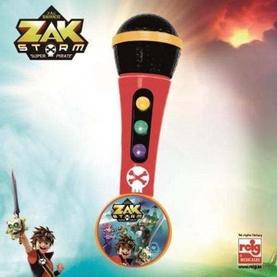 ZAK STORM Micro à main avec ampli et rythmes - Cdiscount Jeux - Jouets