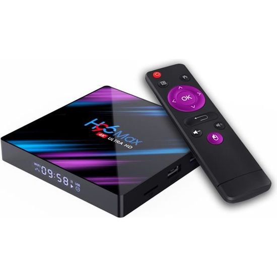 Android 9.0 Smart TV Box 4GB Ram 64GB Rom 5.0G WiFi Bluetooth 4.0 IPTV ...