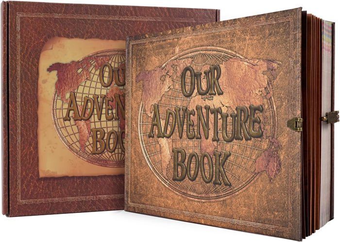 Our Adventure Book Album Photo Scrapbooking 180 Pages,Album Vintage ...