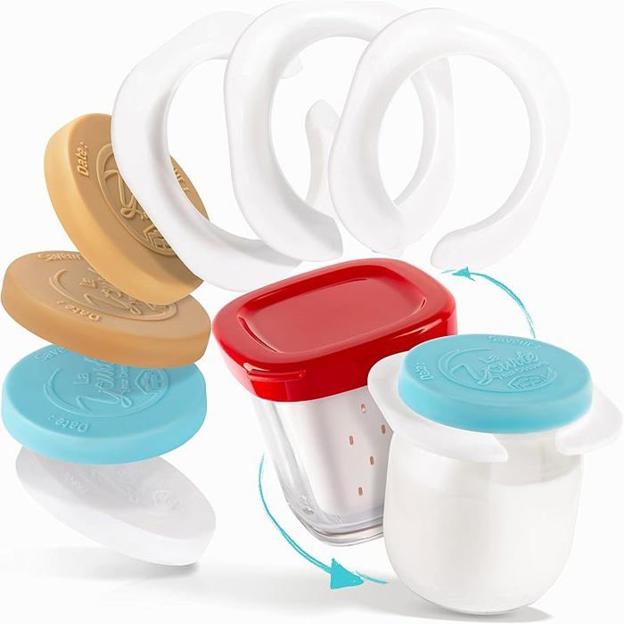 12 Adaptateurs SEB MULTIDELICES + 18 Couvercles pour Rendre Compatible ...