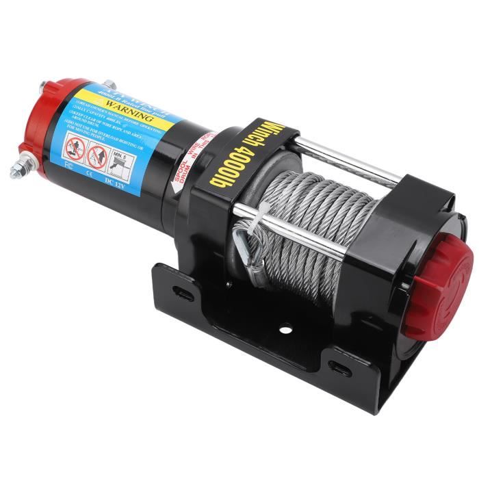 Akozon treuil à câble en acier Kit de treuil électrique avec fil de 5,5 ...