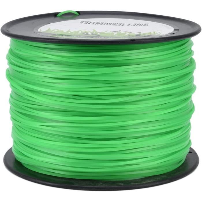 2,0 Mm 372 Mètres De Fil De Débroussailleuse, Cordon De Tondeuse à Gazon, Fil De ...