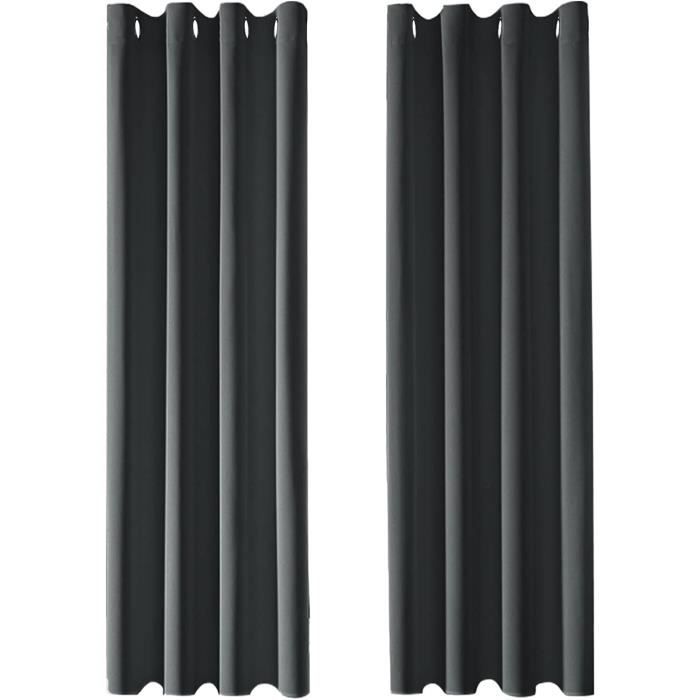 Rideau Occultant Thermiques 140x240 cm Vert Sauge Rideau Thermique ...