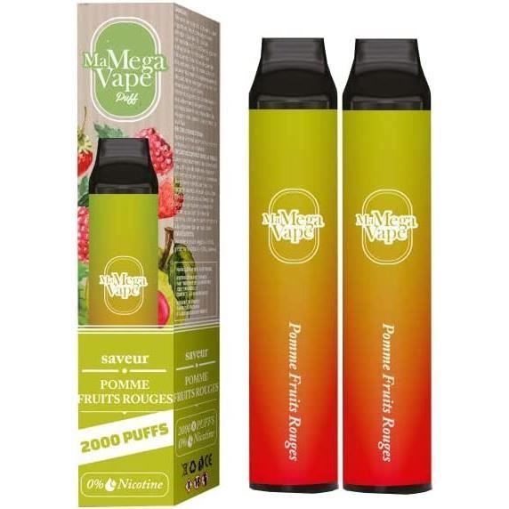 Cigarettes Électroniques - Districlope 2 Puffs Ma Mega Vape 2000 Puff ...