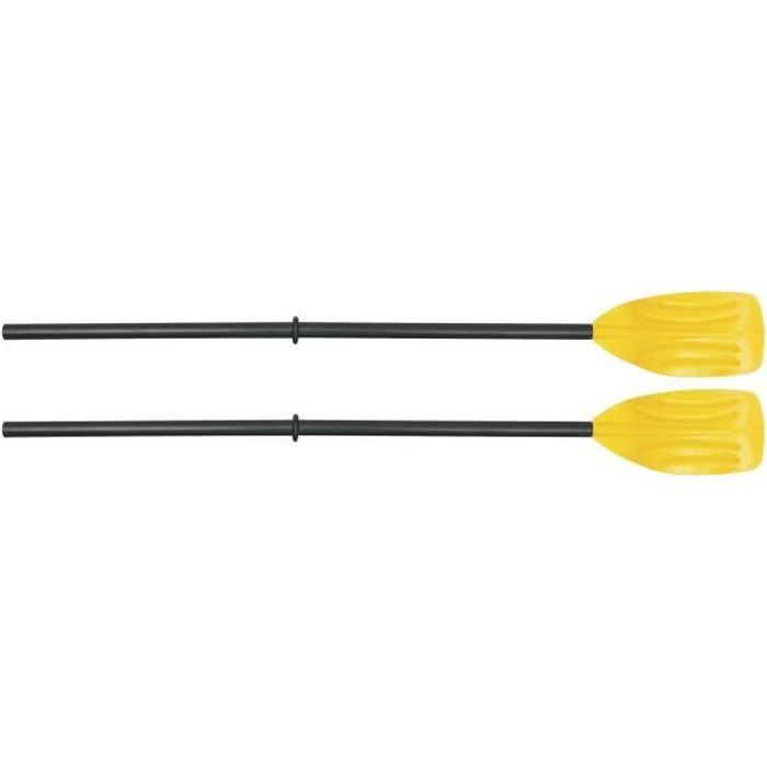 Paire de rames de luxe Bestway - 124 cm - Jaune - Pour stand up paddle ...