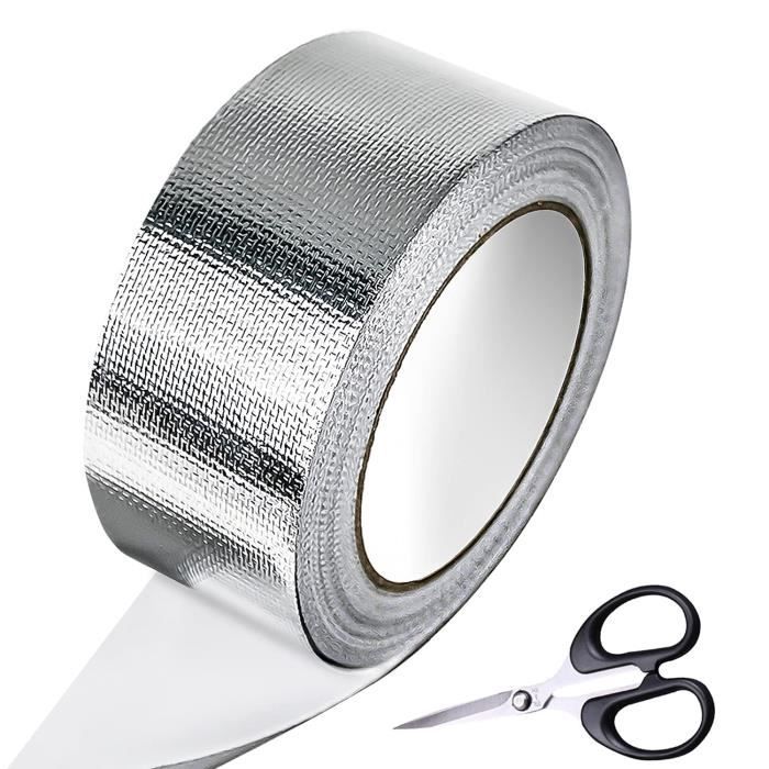 Ruban Adhésif Aluminium Bande D'Étanchéité En Aluminium Renforcé 5Cm × ...