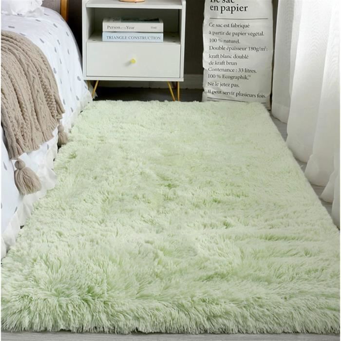 Tapis Doux Salon Tapis Anti Slip Moelleux Chambre Tapis Tapis Shaggy ...
