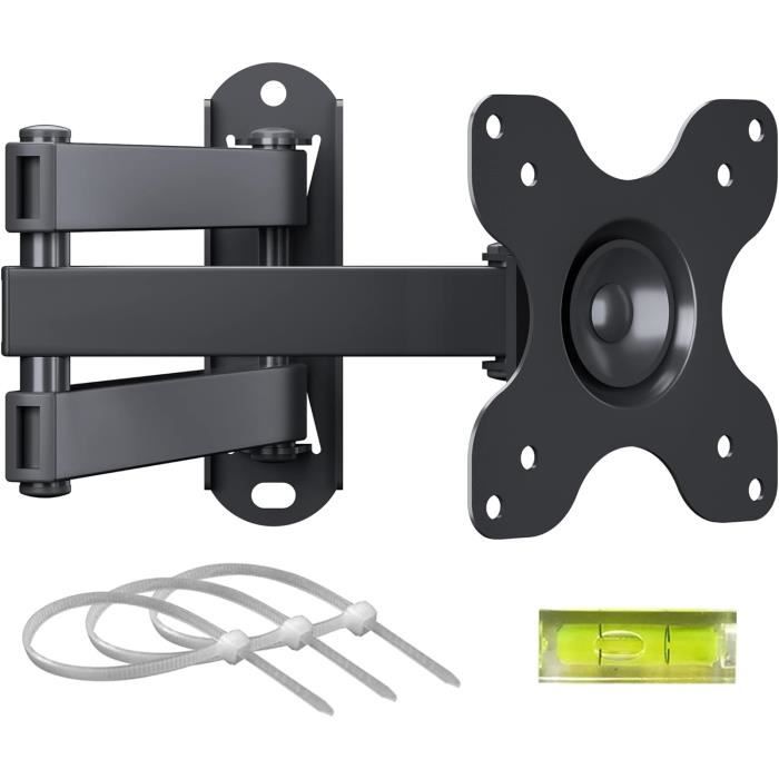 Support TV Mural Fixation Support Mural Ecran PC Orientable et ...