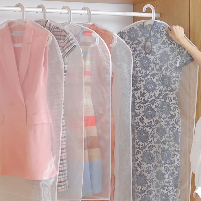 Housse de protection pour vêtements - DUOKON - 60x80cm - Polyester ...