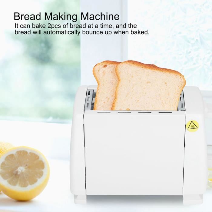 MSA Grille-Pain Electric Toaster, Multifunctional Toaster Stainless ...