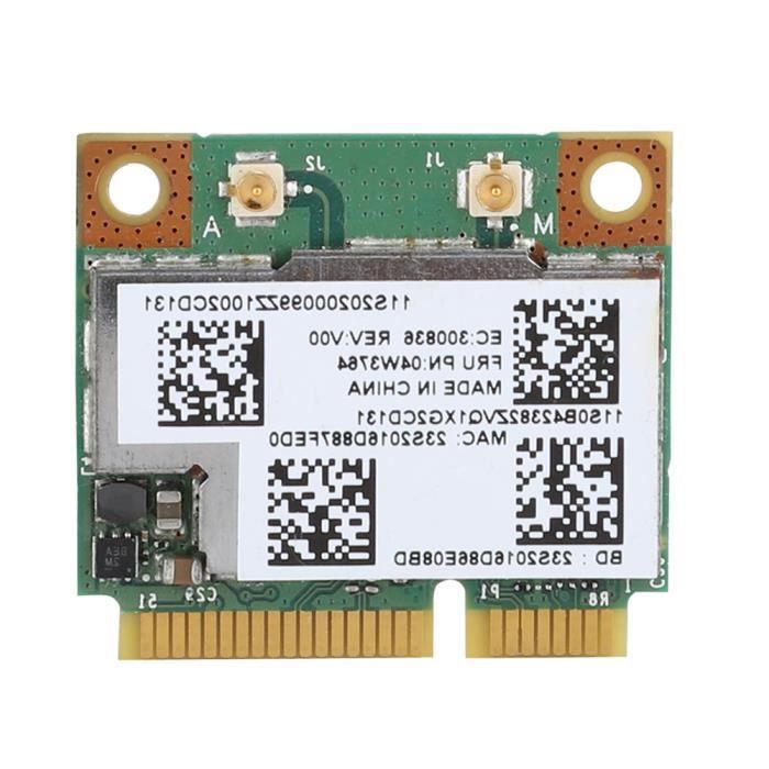 Carte WIFI, Carte Réseau Mini PCI-E 802.11A/B/G/double Bande 300M pour ...