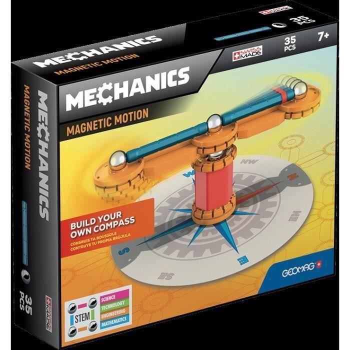 SHOT CASE - GEOMAG -MECHANICS - Motion 35 pcs - Cdiscount Jeux - Jouets