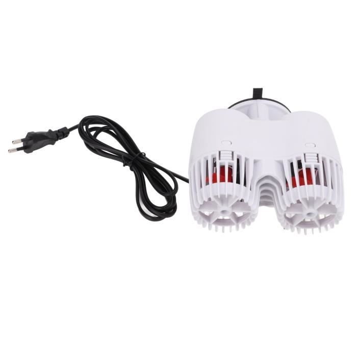 Pompe à eau submersible de circulation Aquarium Wavemaker 360 Degrés Rotation Blanc(EU Plug 220V ...