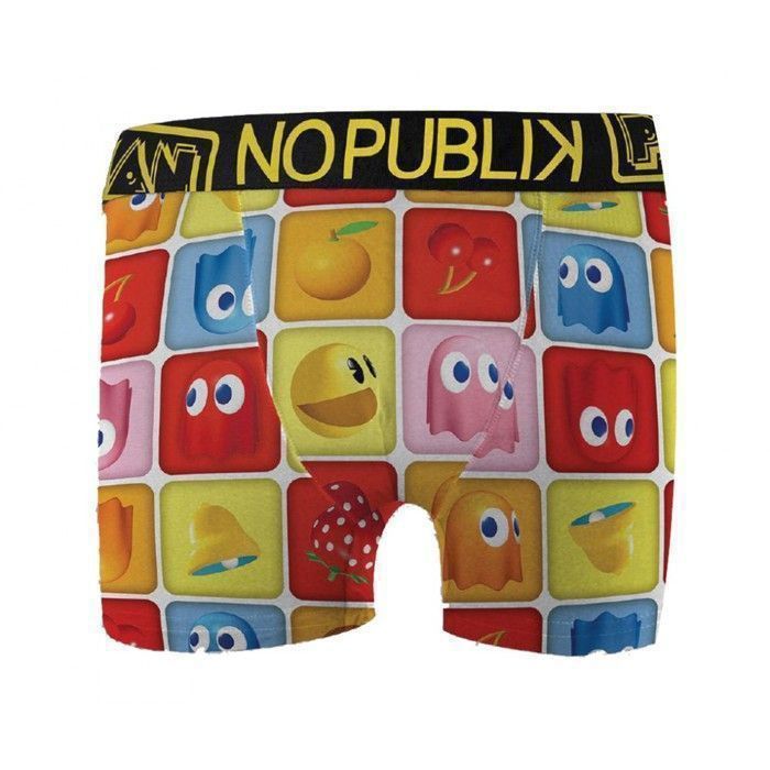 Boxer Homme No Publik - Featuring Pac Man Fantaisie - Icone 1542 ...