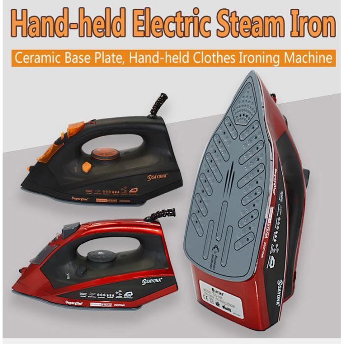 Fer a repasser - xl,2500w Fer À Vapeur Électrique Professionnel Ménage ...