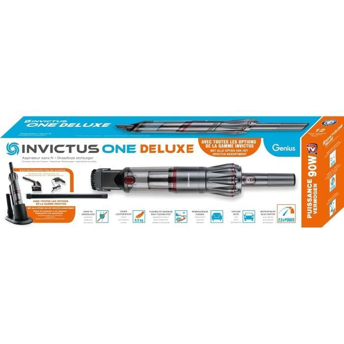 INVICTUS ONE Deluxe INVICTUS06DELUXE HEPA, Aspirateur à Main, Noir217 ...