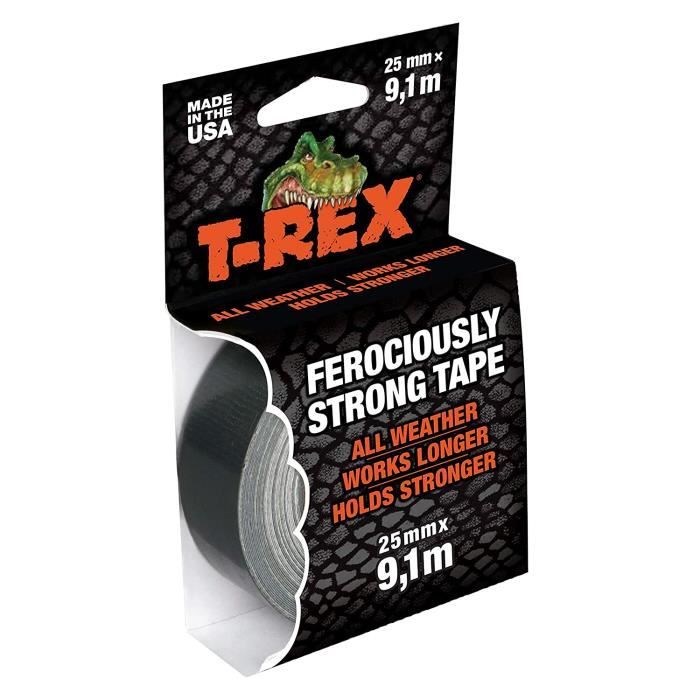 T-Rex Tape – Ruban adhésif extrêmement indéchirable imperméable 821-25 ...
