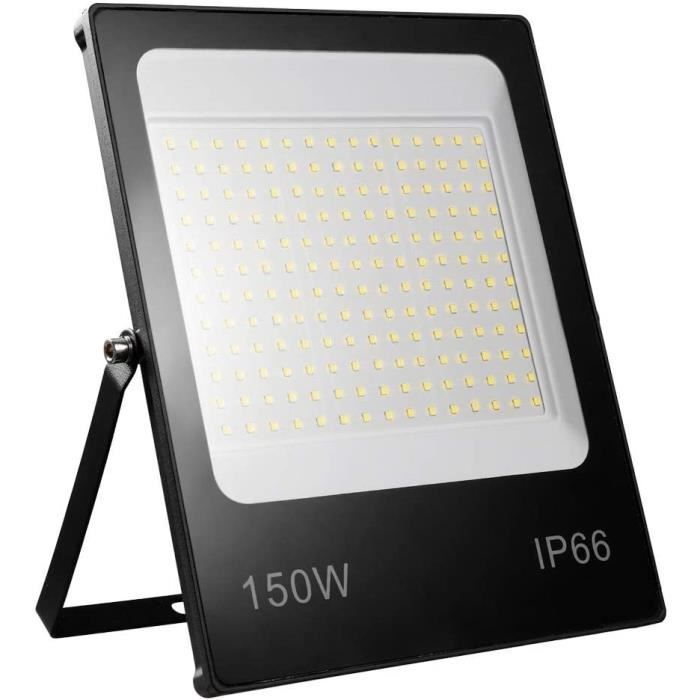 Yinet-EU Projecteur LED 150W, Eclairage Extérieur LED 15000LM Sécurité ...