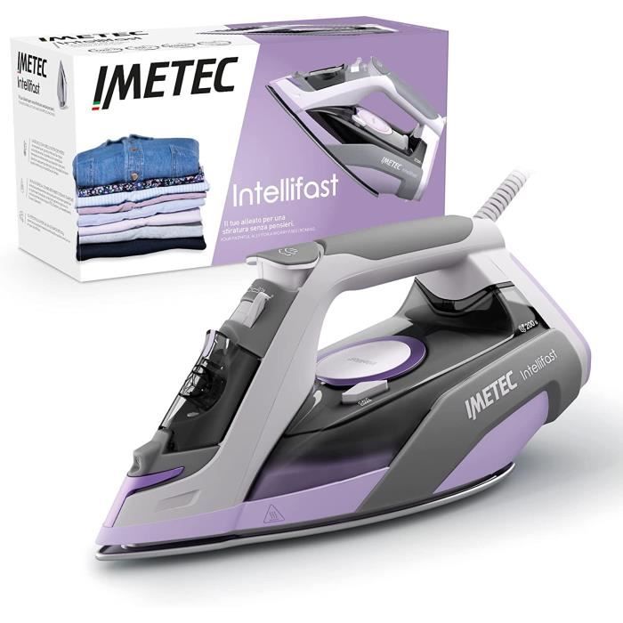 Imetec Intellifast, fer à vapeur, Semelle Ceramic Diamond, Technologie ...
