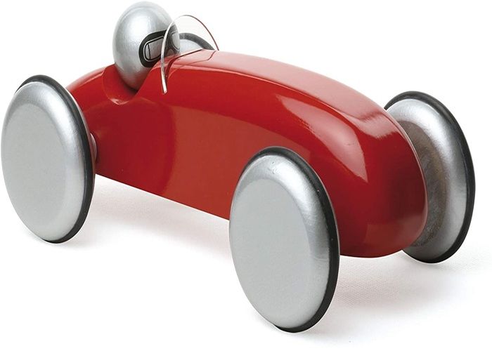 Véhicule miniature en bois laqué rouge - VILAC - Speedster 2288R - Pour ...