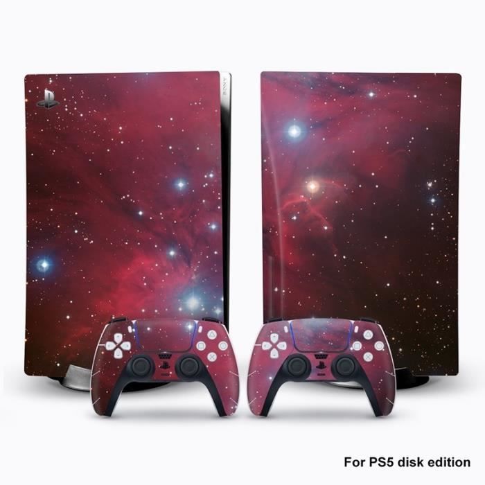 PS5dg-0152 - Autocollant en Fiber de carbone Galaxy Skin pour PS5 ...