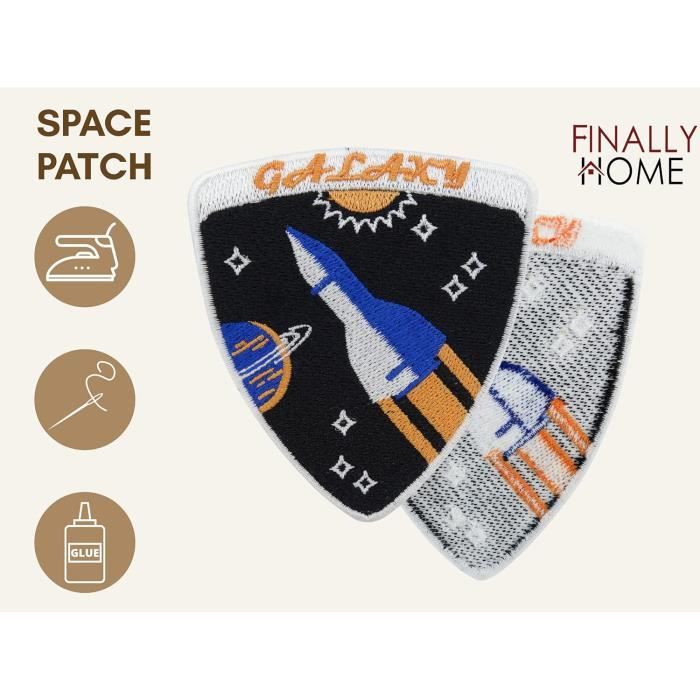 Écusson Thermocollant | Galaxy Rocket | Patch À Coller Au Fer À ...