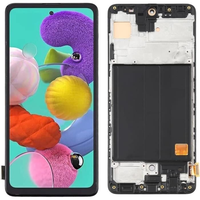 Écran OLED - ZOETEC - Samsung Galaxy A51 - 6,5 pouces - Support ...