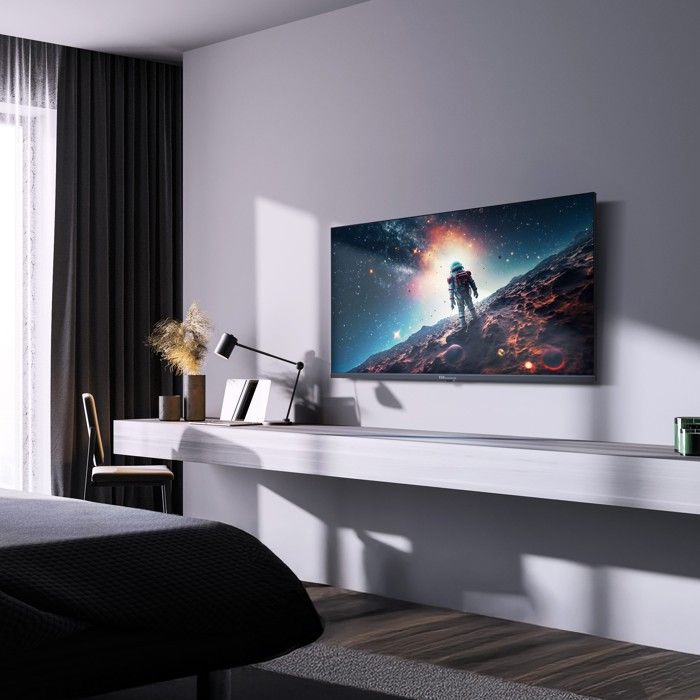 Smart TV 40 pouces Qled Full HD Assistant Google. Téléviseur Android 14 ...