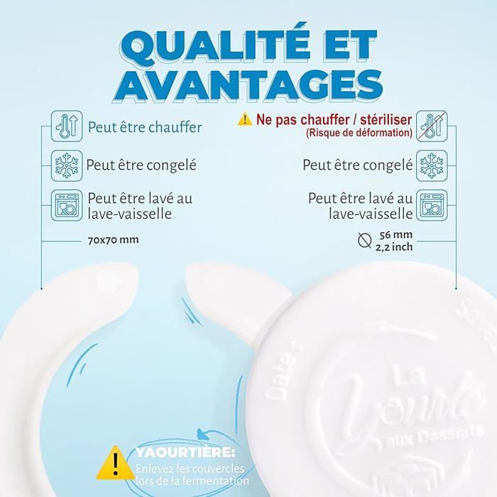 12 Adaptateurs SEB MULTIDELICES + 18 Couvercles pour Rendre Compatible ...