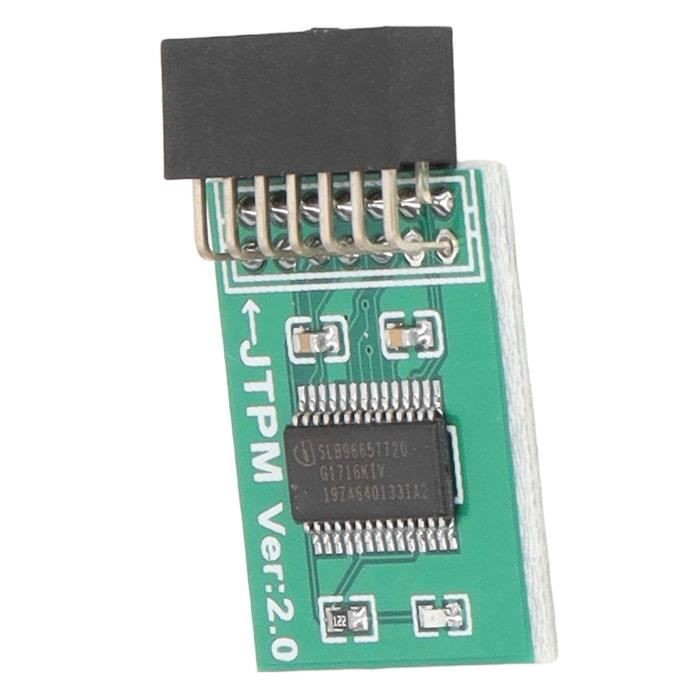 MOO Carte Tpm Pour Msi Tpm 2.0 Module Strong Encryption 14 Pin Lpc ...