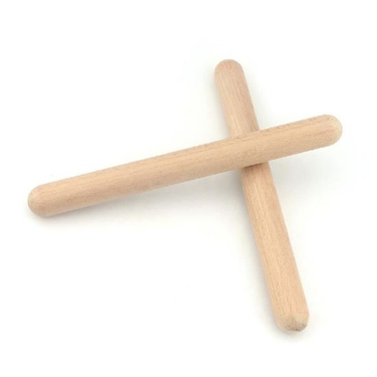 Bâton de rythme éducatif AKOZON - Claves en bois - Instruments Sanza 1 ...