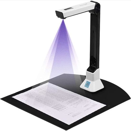 SCANNER Caméra De Documents, Portable Haute Définition, Format De ...