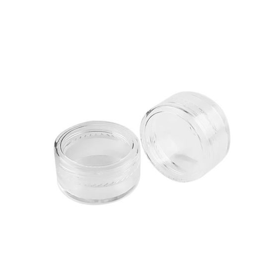 50 pcs 5 5g En Pot Pots Vide Étain Cosmétique Conteneurs Portable Ronde ...