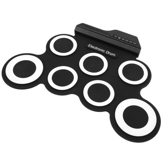 Pad de Batterie Électronique - TBEST - Portable - Silicone Étanche ...