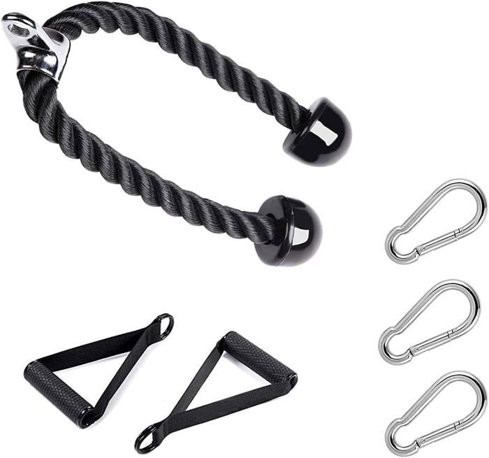Triceps Corde De Traction Pour, Corde À Triceps Robuste, Corde À Triceps Solide Et Antidérapante ...