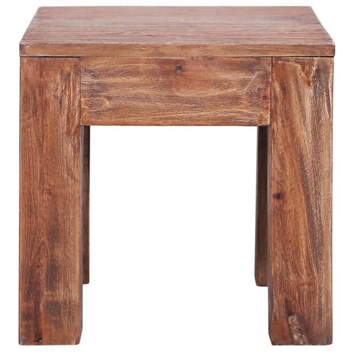 Haut de gamme - Table basse 30x30x30 cm bois d'acajou massif EU03 ...