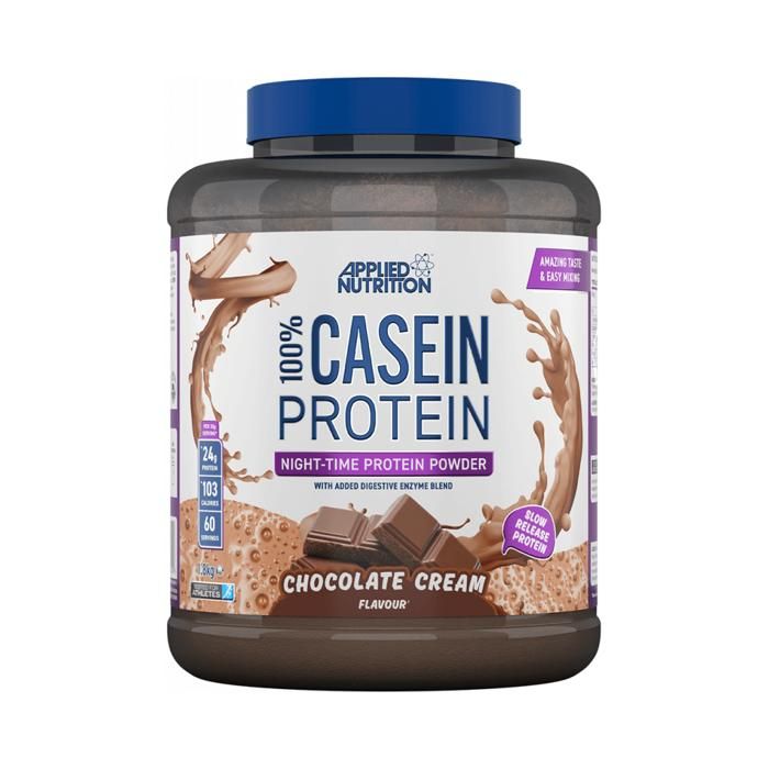 Caséine Applied Nutrition - 100% Casein Protein - Chocolate Cream 1800g ...