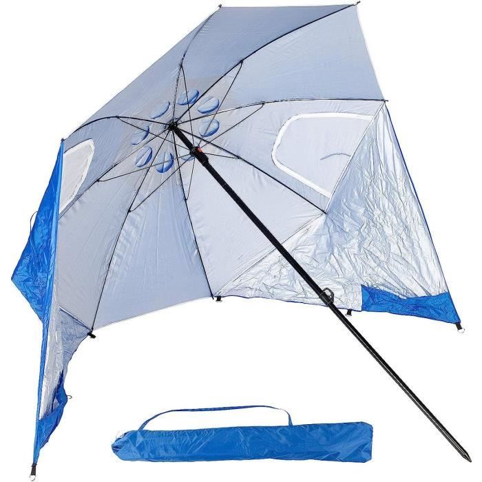 Parasol Ø 160 Cm Uv 50+ Avec Protections Latérales[t1328] - Cdiscount ...